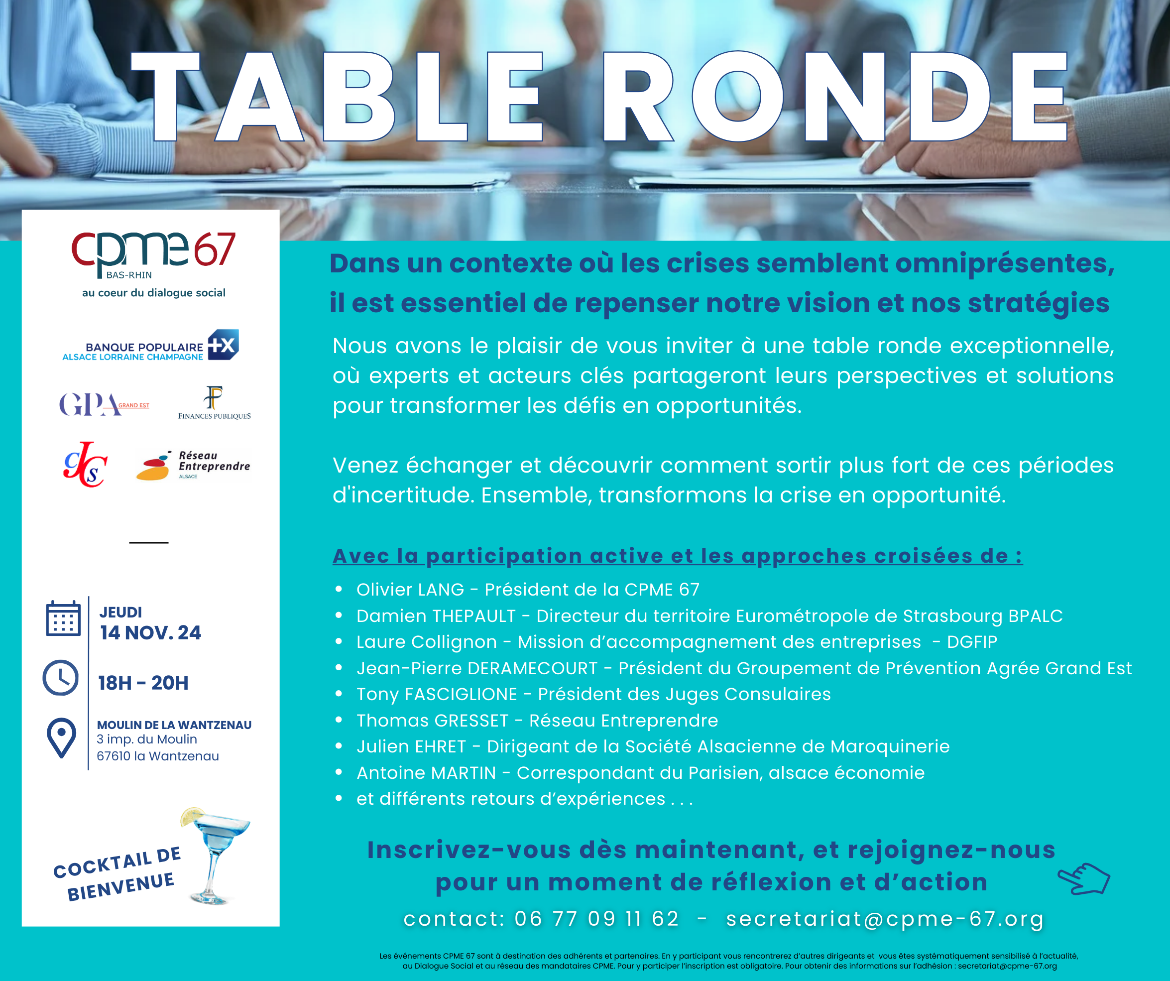 Table Ronde - CPME67